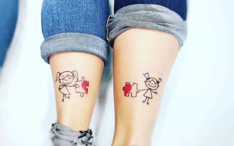 52 Matching Sister Tattoo Ideas You'll Love