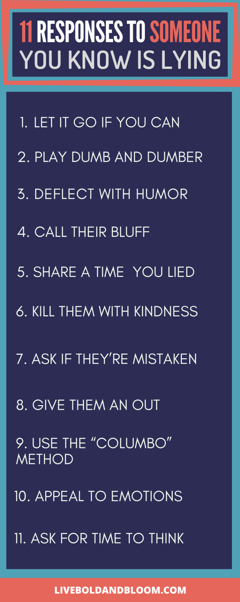 When You Know Someone Is Lying To You (11 ways to respond)